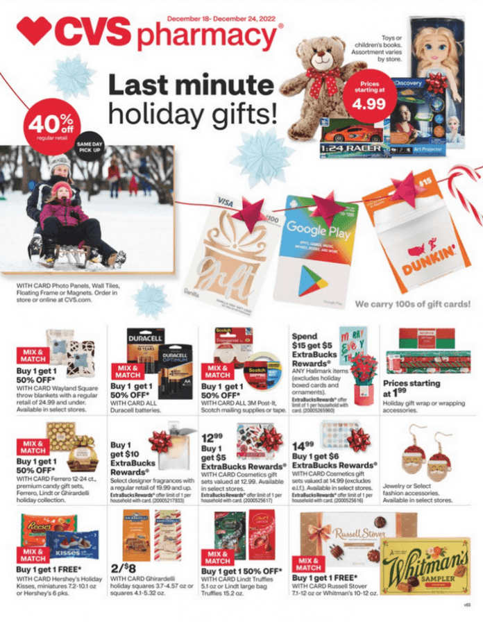 CVS Weekly Ad Dec 18 – Dec 24, 2022