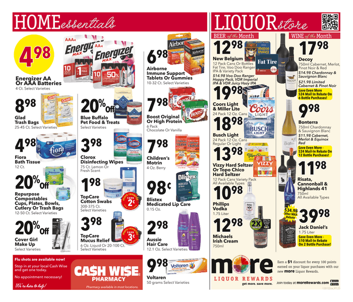 Cash Wise Weekly Ad Dec 07 – Dec 13, 2022