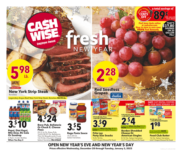 Cash Wise Weekly Ad Dec 29, 2022 – Jan 04, 2023