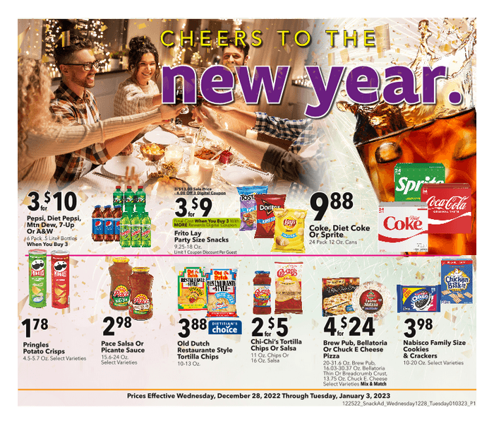 Coborn's Cheers to the New Year Ad Dec 28, 2022 – Jan 03, 2023