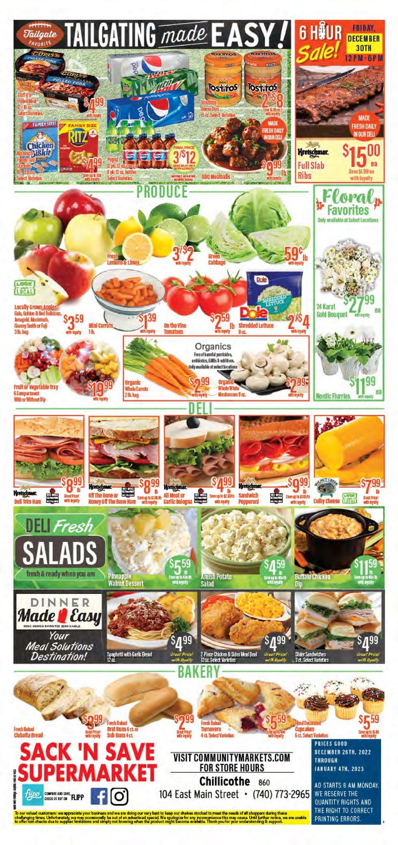 Community Markets Weekly Ad Dec 26, 2022 – Jan 04, 2023