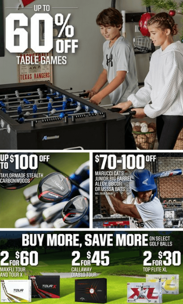 Dick's Sporting Goods Weekly Ad Dec 25 – Dec 31, 2022
