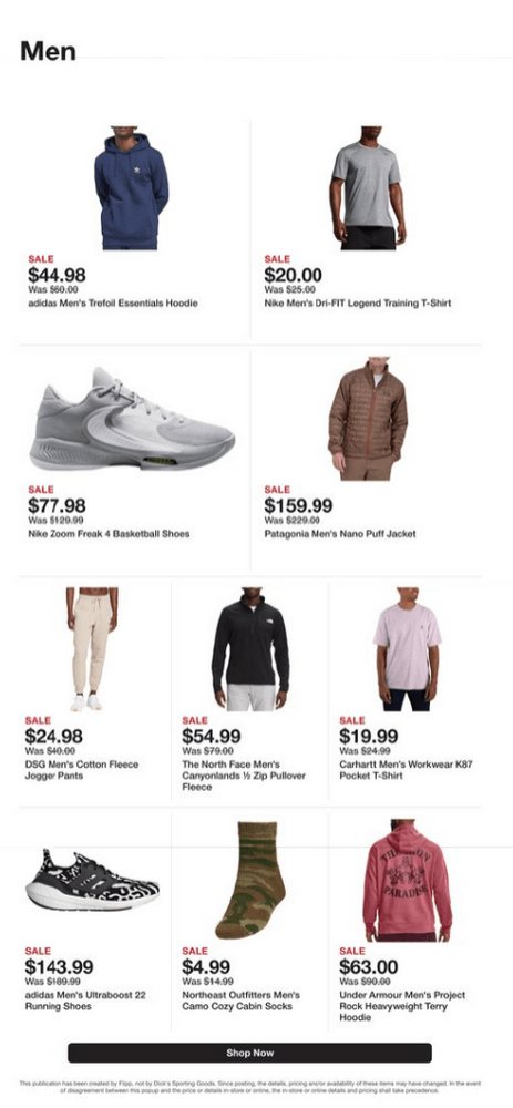 Dick's Sporting Goods Weekly Ad Dec 21 – Dec 27, 2022