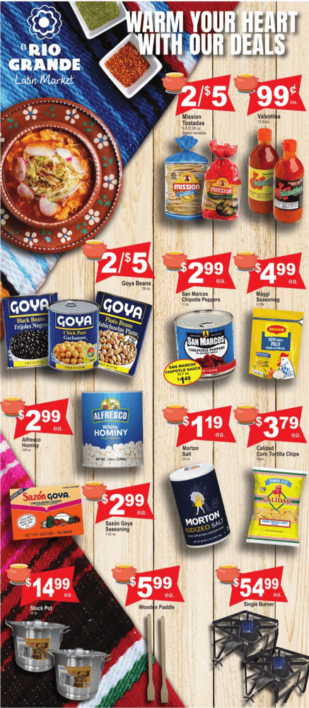 El Rio Grande Weekly Ad Dec 16 – Dec 20, 2022