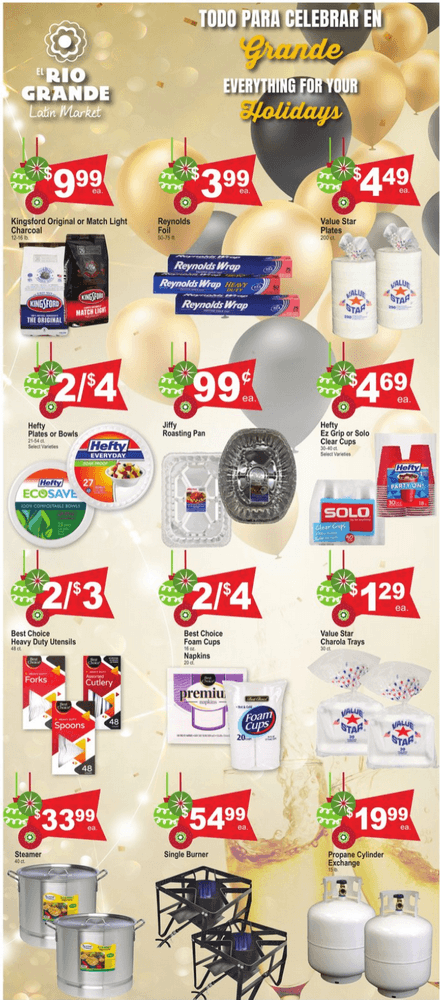 El Rio Grande Weekly Ad Dec 21 – Dec 27, 2022