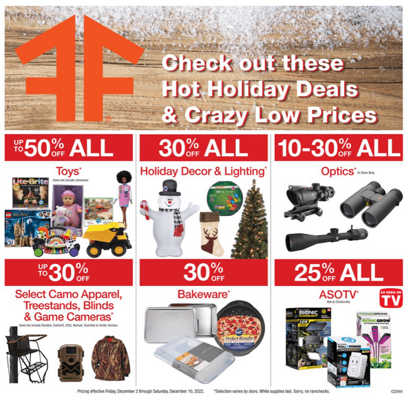 Fleet Farm Weekly Ad Dec 02 – Dec 10, 2022