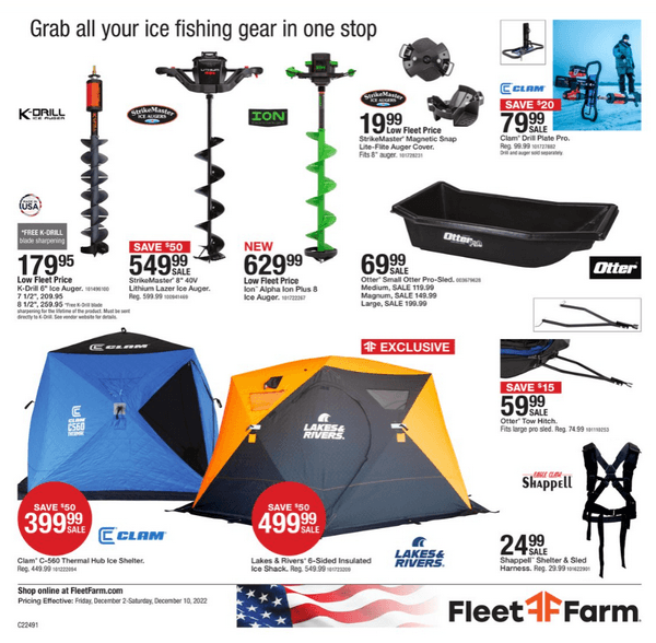 Fleet Farm Weekly Ad Dec 02 – Dec 10, 2022