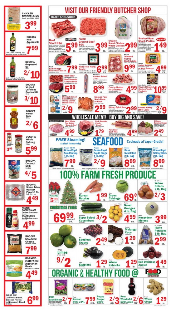 Food Bazaar Weekly Ad Dec 15 – Dec 21, 2022