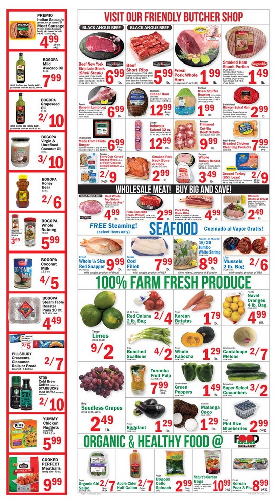 Food Bazaar Weekly Ad Dec 22 – Dec 28, 2022