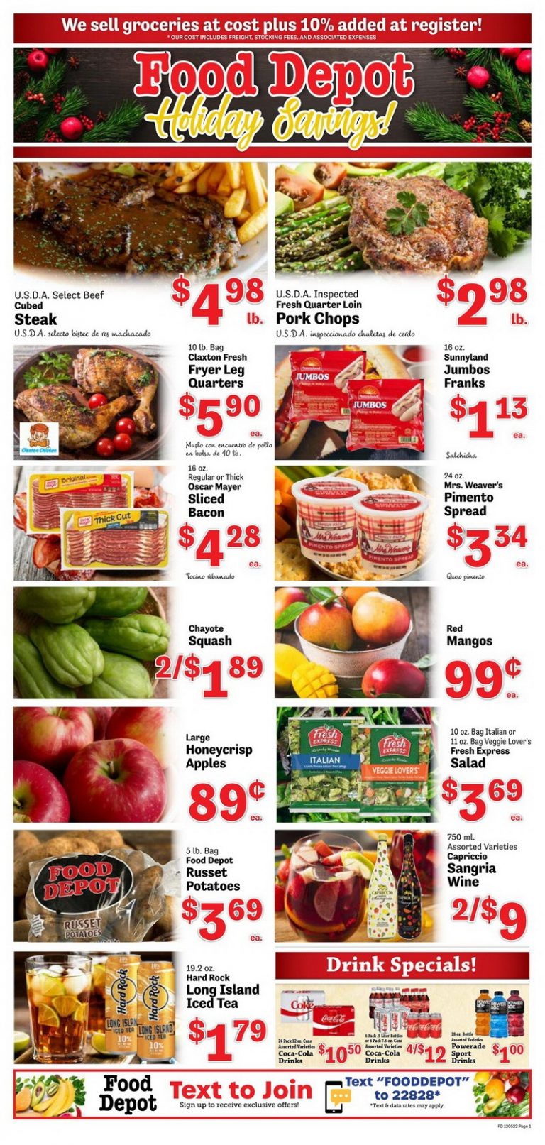 Food Depot Weekly Ad Dec 05 – Dec 11, 2022
