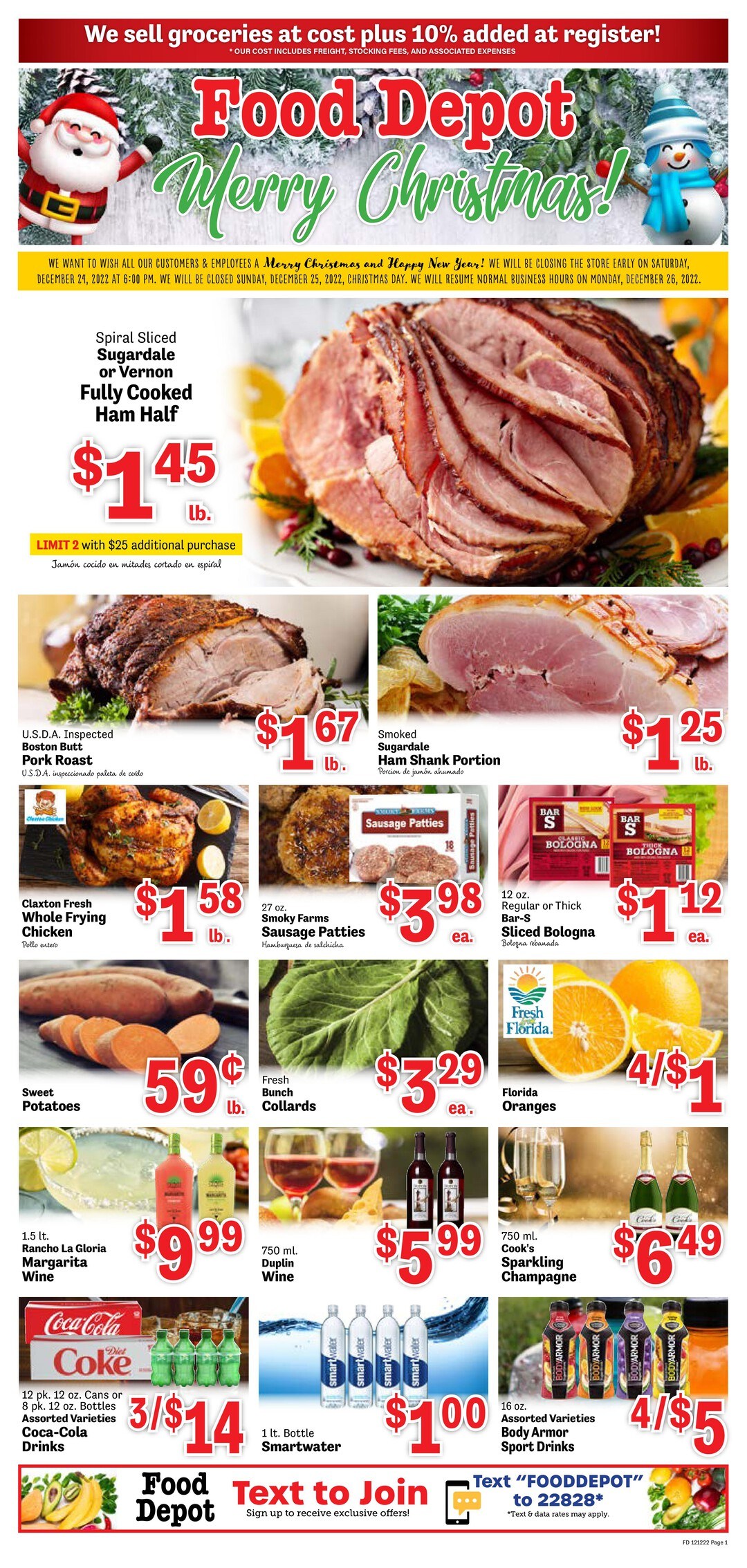 Food Depot Weekly Ad Dec 12 – Dec 25, 2022