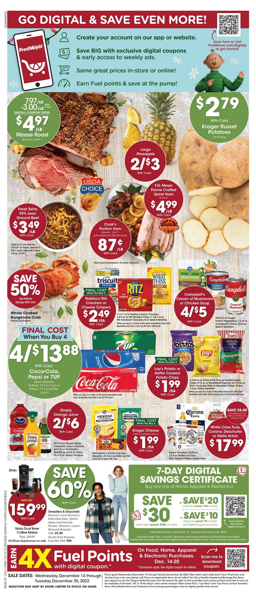 Fred Meyer Weekly Ad Dec 14 – Dec 20, 2022