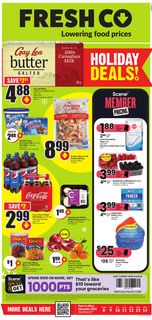 FreshCo Weekly Ad Dec 08 – Dec 14, 2022