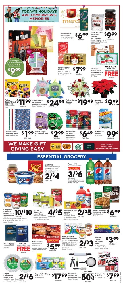 Fry's Food Weekly Ad Dec 21 – Dec 27, 2022