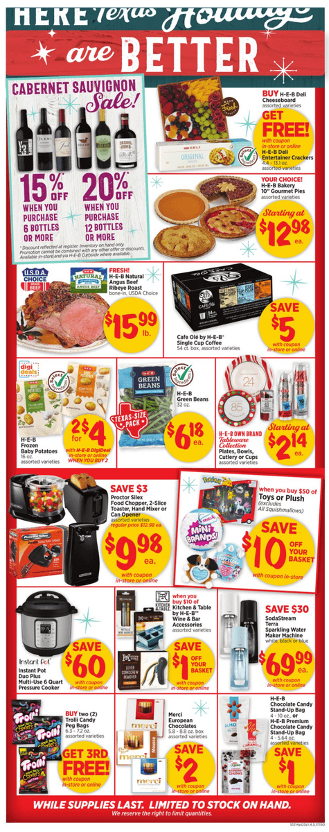 HEB Weekly Ad Dec 14 – Dec 20, 2022
