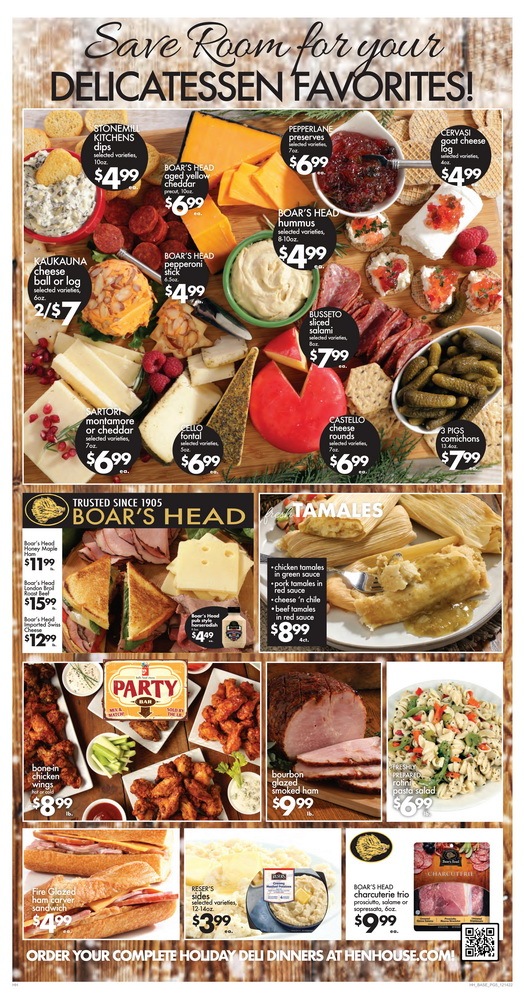 Hen House Weekly Ad Dec 14 – Dec 27, 2022