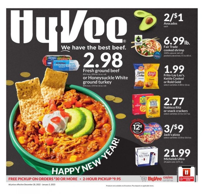 Hy-Vee Weekly Ad Dec 28, 2022 – Jan 03, 2023