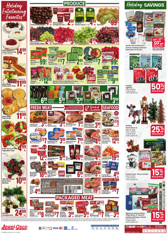 Jewel Osco Weekly Flyer Dec 14 – Dec 20, 2022