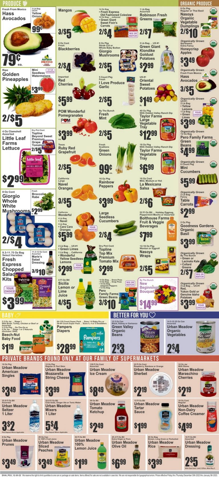 Key Food Weekly Ad Dec 30, 2022 – Jan 05, 2023