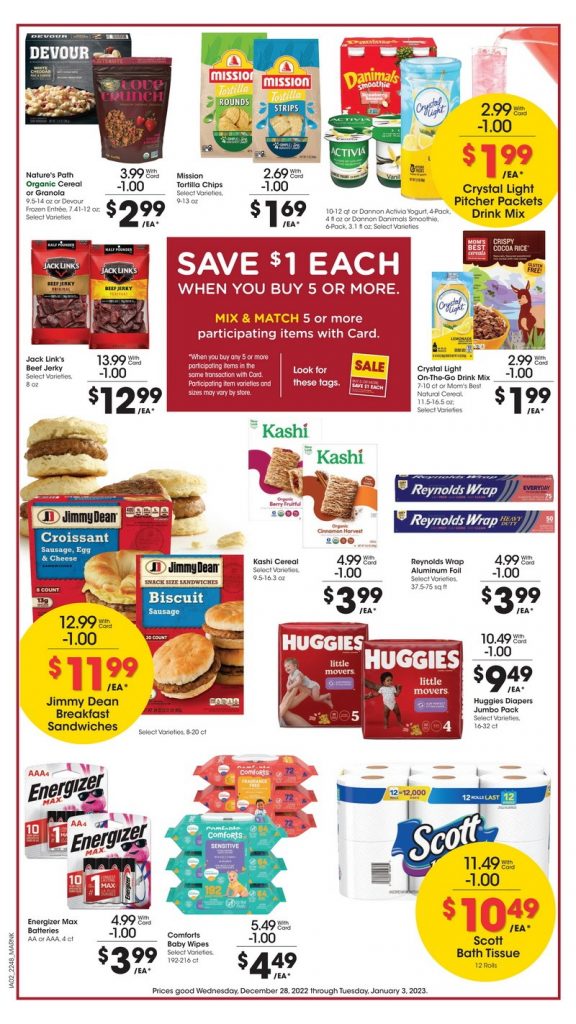 Kroger Weekly Ad Dec 28, 2022 – Jan 03, 2023
