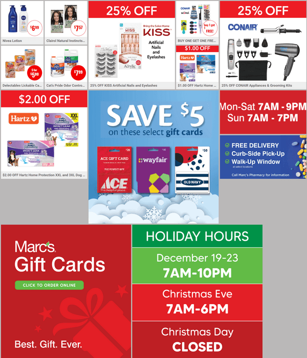 Marc's Weekly Ad Dec 14 – Dec 24, 2022