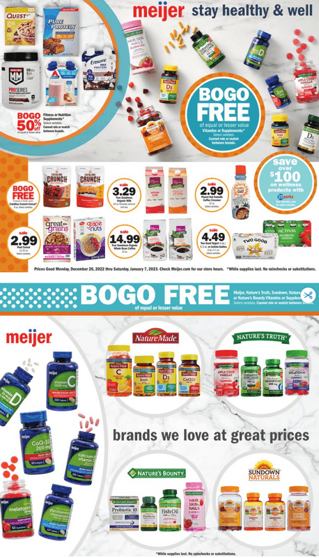 Meijer Resolution Ad Dec 26, 2022 – Jan 07, 2023
