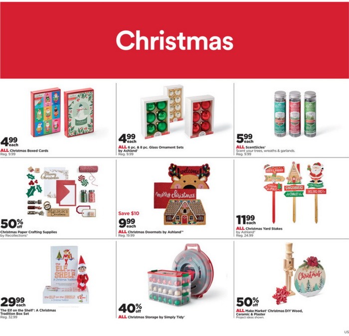 Michaels Weekly Ad Dec 07 – Dec 11, 2022 (Christmas Promotion Included)