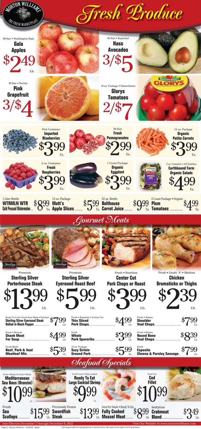 Morton Williams Weekly Ad Dec 02 – Dec 08, 2022
