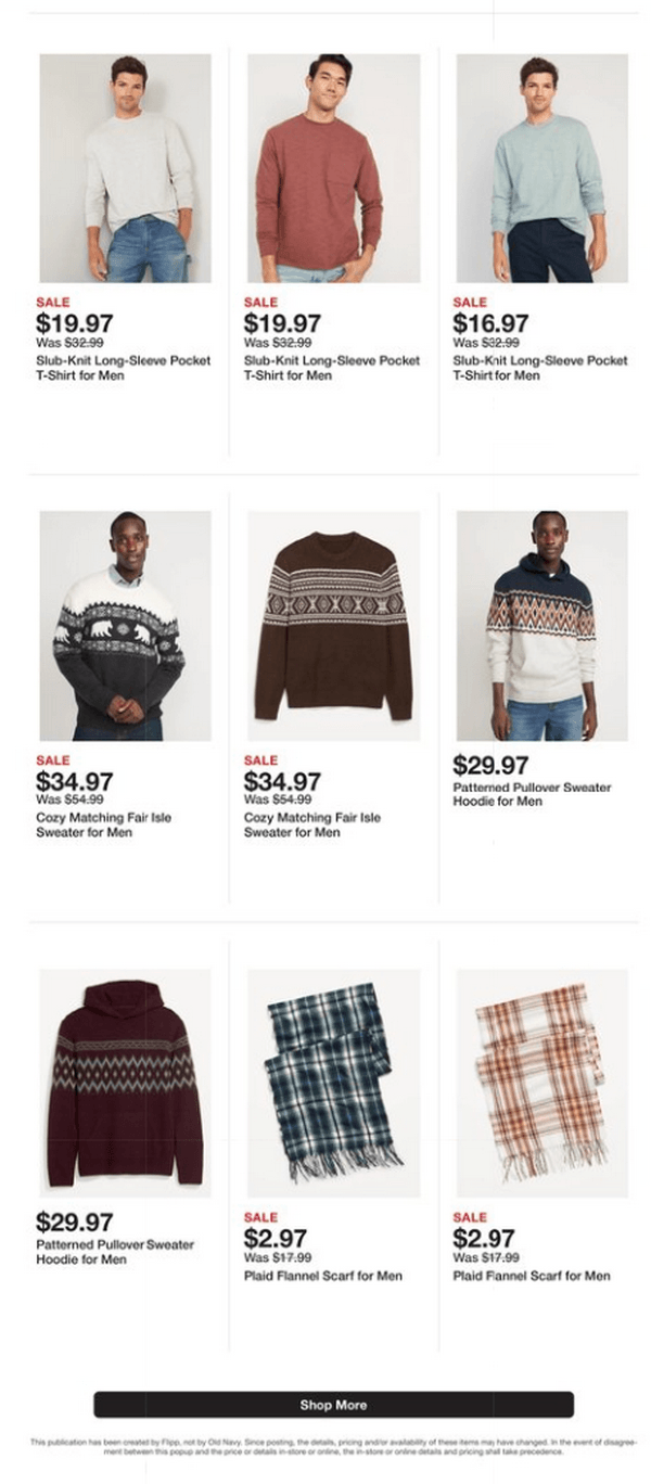 Old Navy Weekly Ad Dec 27, 2022 – Jan 02, 2023