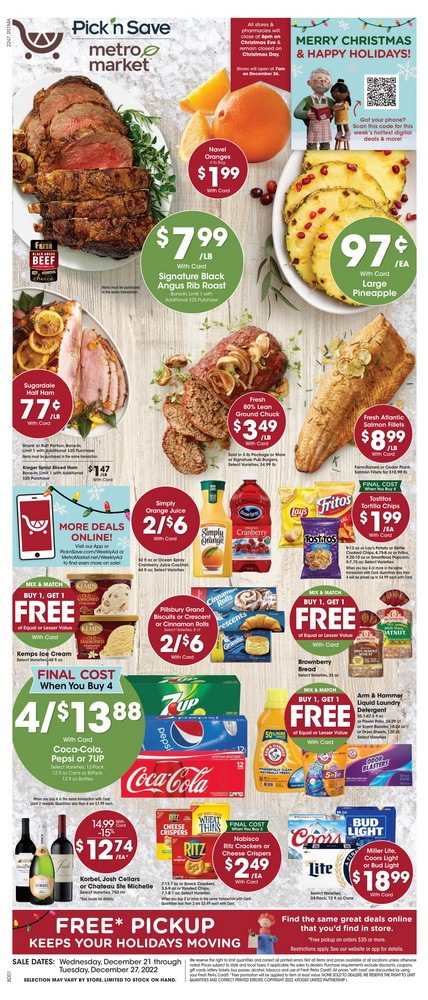 Pick 'n Save Weekly Ad Dec 21 – Dec 27, 2022
