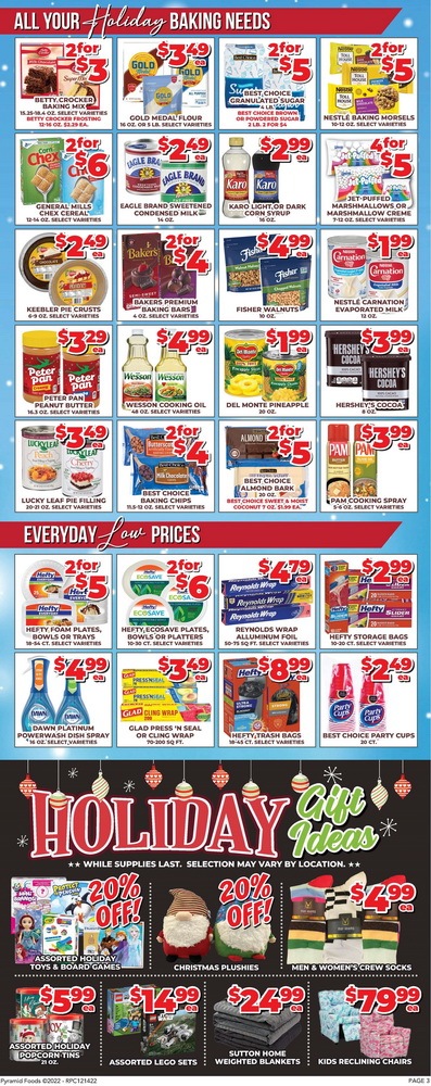 Price Cutter Weekly Ad Dec 14 – Dec 20, 2022