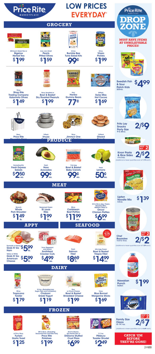 Price Rite Weekly Ad Dec 30 – Jan 05, 2023