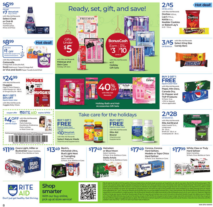 Rite Aid Weekly Ad Dec 11 – Dec 17, 2022 (Christmas Promotion Included)