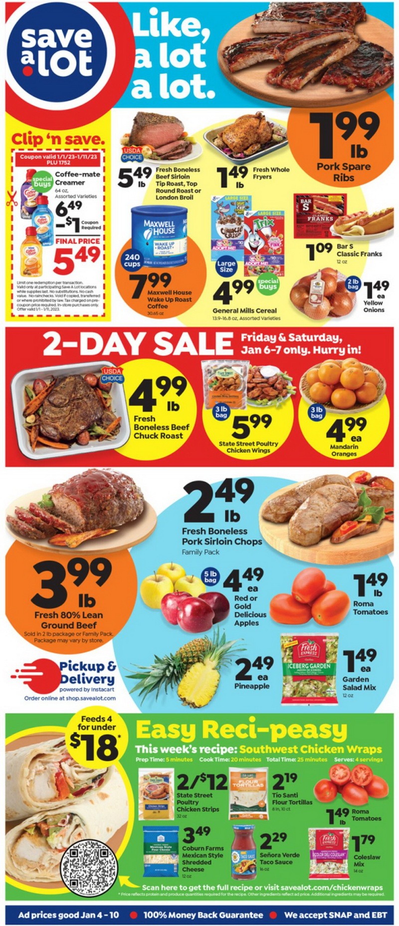 Save A Lot Weekly Jan 04 – Jan 10, 2023