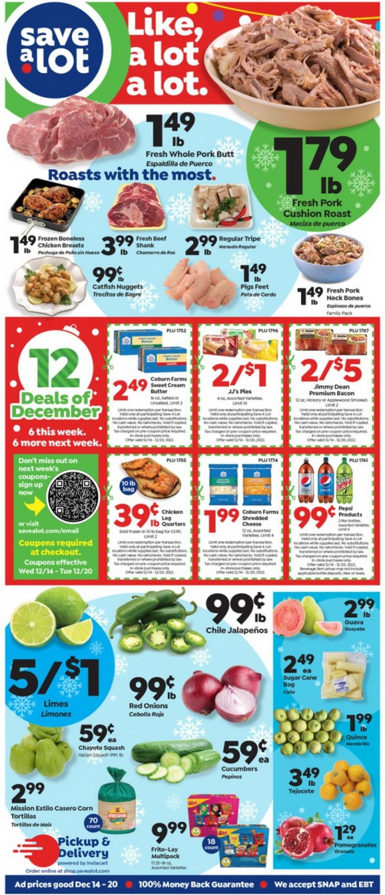 Save A Lot Weekly Ad Dec 14 – Dec 20, 2022