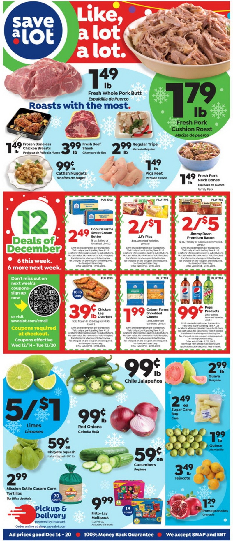Save A Lot Weekly Ad Dec 14 – Dec 20, 2022