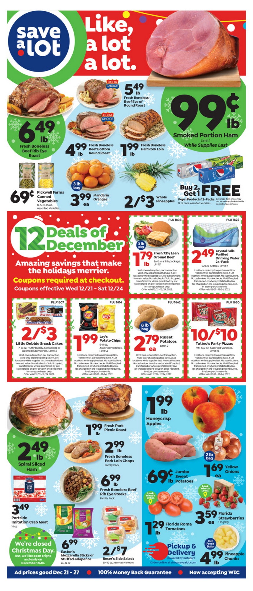 Save A Lot Weekly Ad Dec 21 – Dec 27, 2022