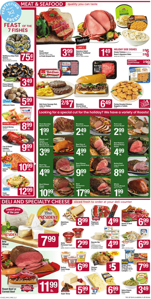 Shaw's Weekly Ad Dec 16 – Dec 24, 2022