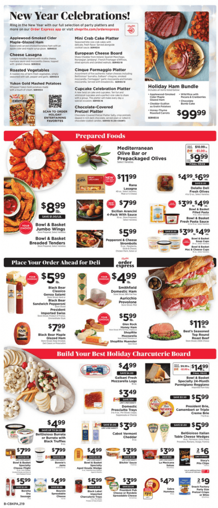 ShopRite Weekly Ad Dec 25 – Dec 29, 2022 (Christmas & New Year Sale ...