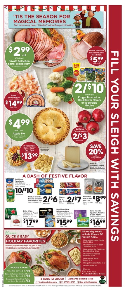 Smith's Food and Drug Weekly Ad Dec 14 – Dec 20, 2022