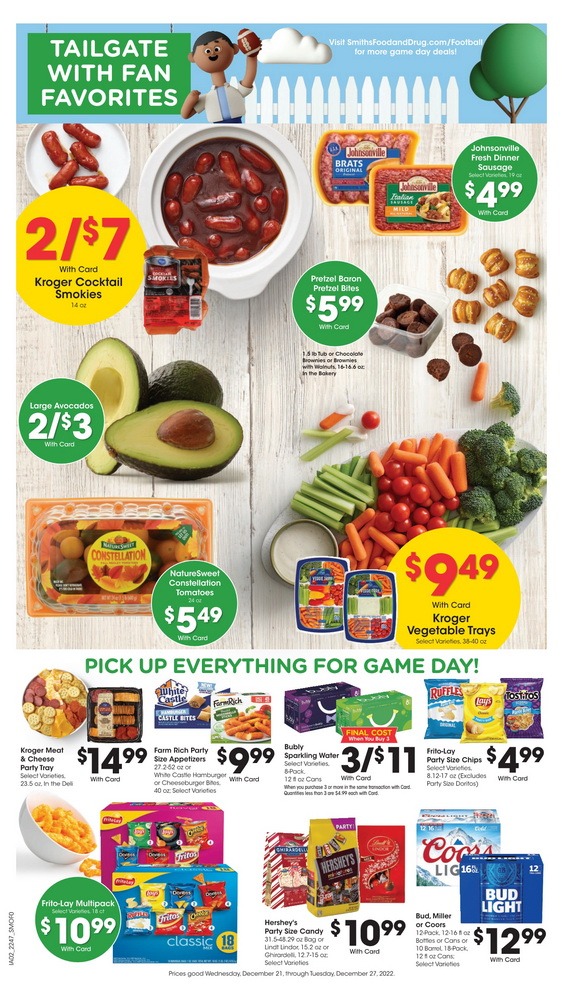 Smith's Food and Drug Weekly Ad Dec 21 – Dec 27, 2022