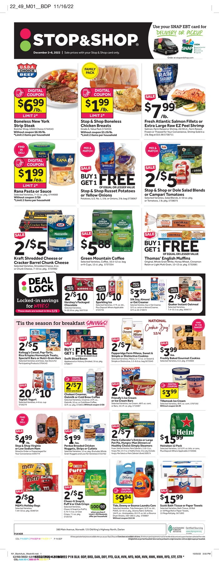 Stop & Shop Weekly Ad Dec 02 – Dec 08, 2022