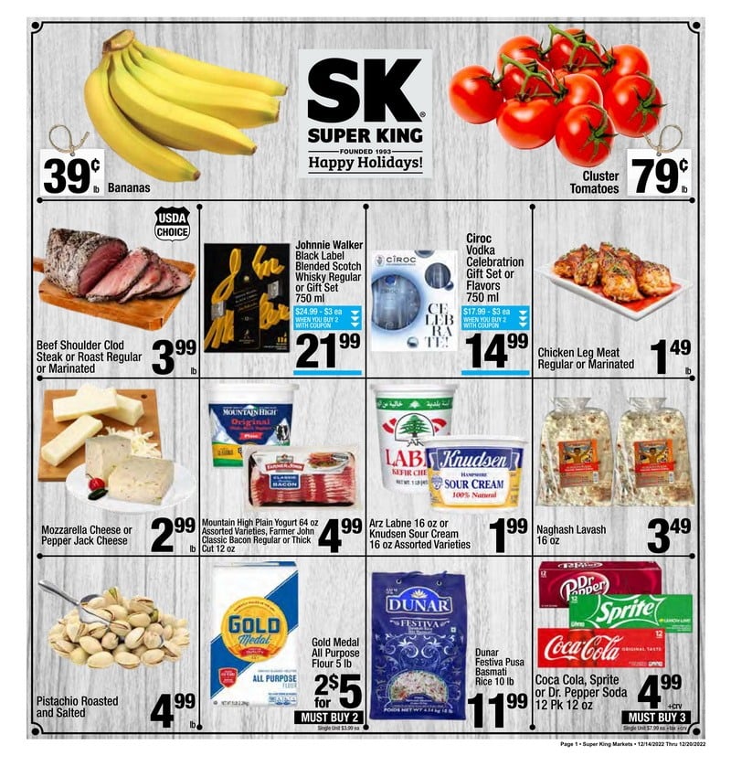 Super King Weekly Ad Dec 14 – Dec 20, 2022