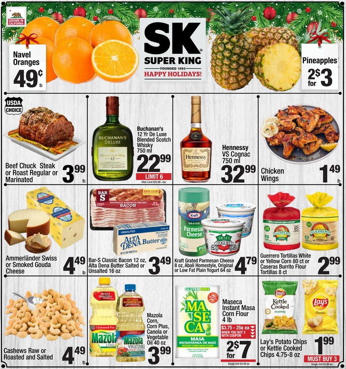 Super King Weekly Ad Dec 21 – Dec 27, 2022