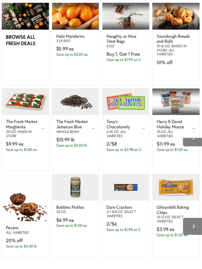 The Fresh Market Weekly Ad Dec 14 – Dec 24, 2022