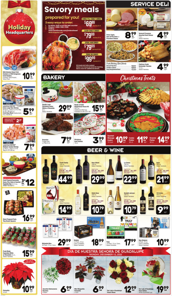Tom Thumb Weekly Ad Dec 07 – Dec 13, 2022 (Christmas Promotion Included)