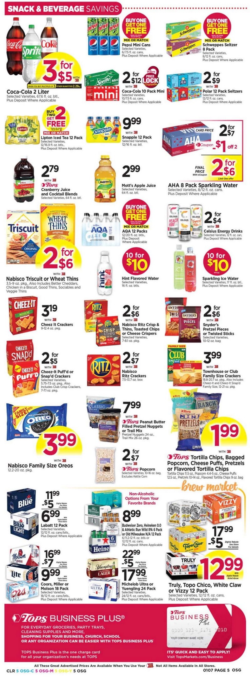 Tops Weekly Ad Jan 01 – Jan 07, 2023