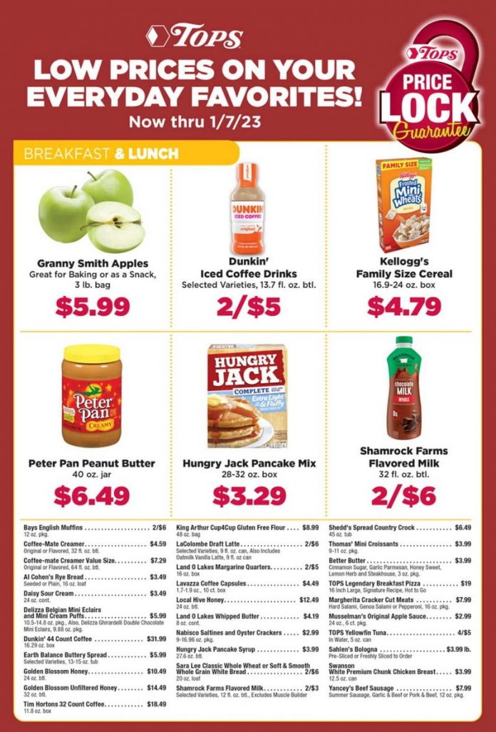 Tops Weekly Ad Dec 11 – Dec 17, 2022