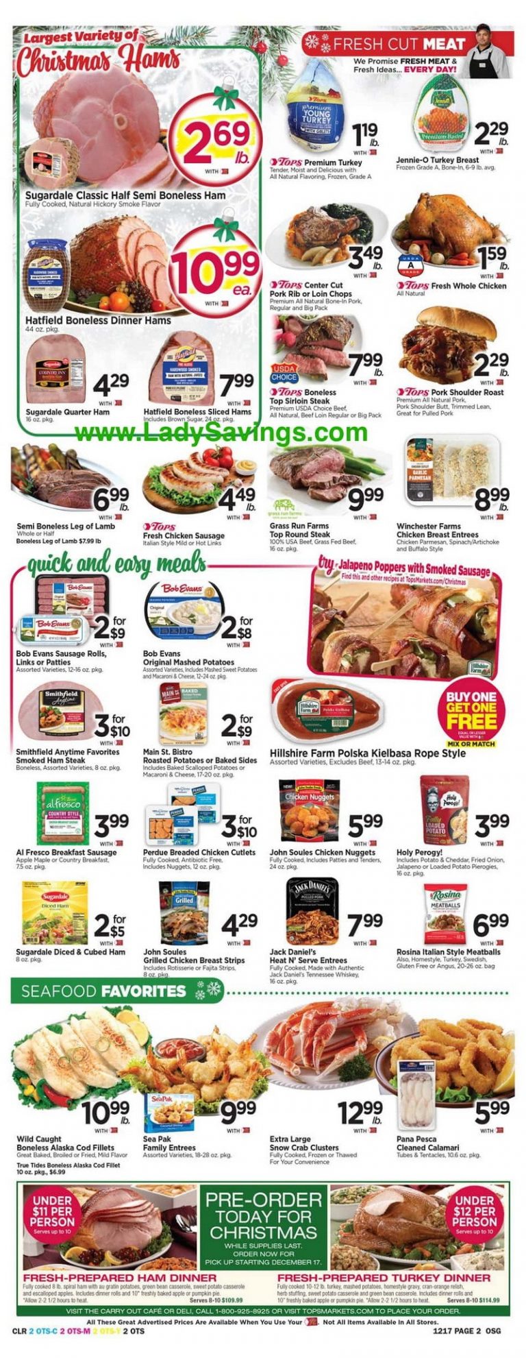 Tops Weekly Ad Dec 11 – Dec 17, 2022