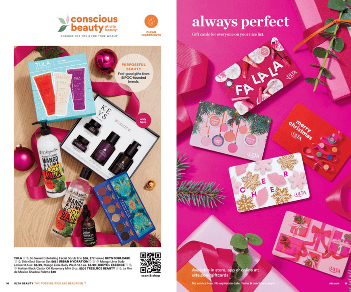 Ulta Beauty Gift Ad Dec 07 – Dec 25, 2022